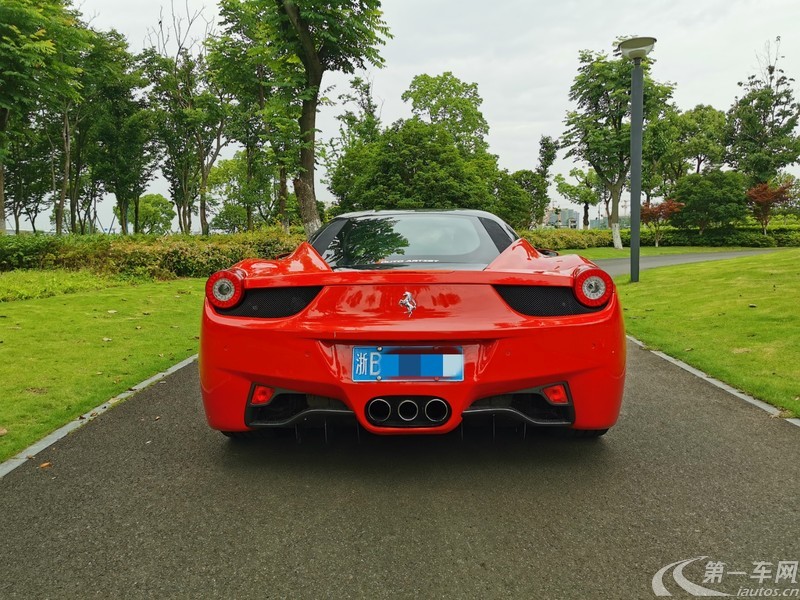 重庆二手法拉利458 [进口] 2011款 4.5L 自动 -第一车网